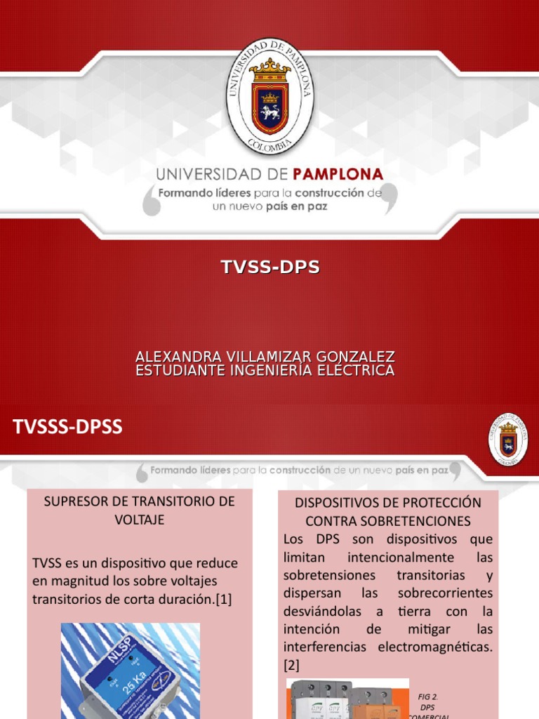 TVSS | PDF | Ingenieria Eléctrica | Electricidad