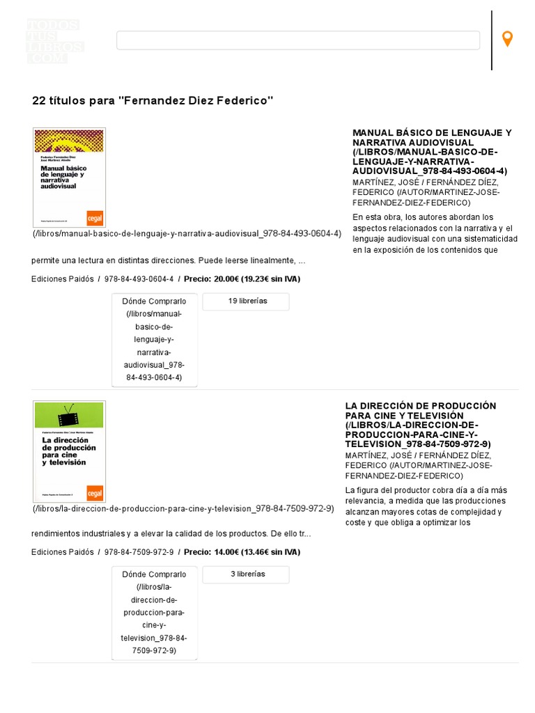 Todos Los Libros Del Autor Fernandez Diez Federico | PDF | Business