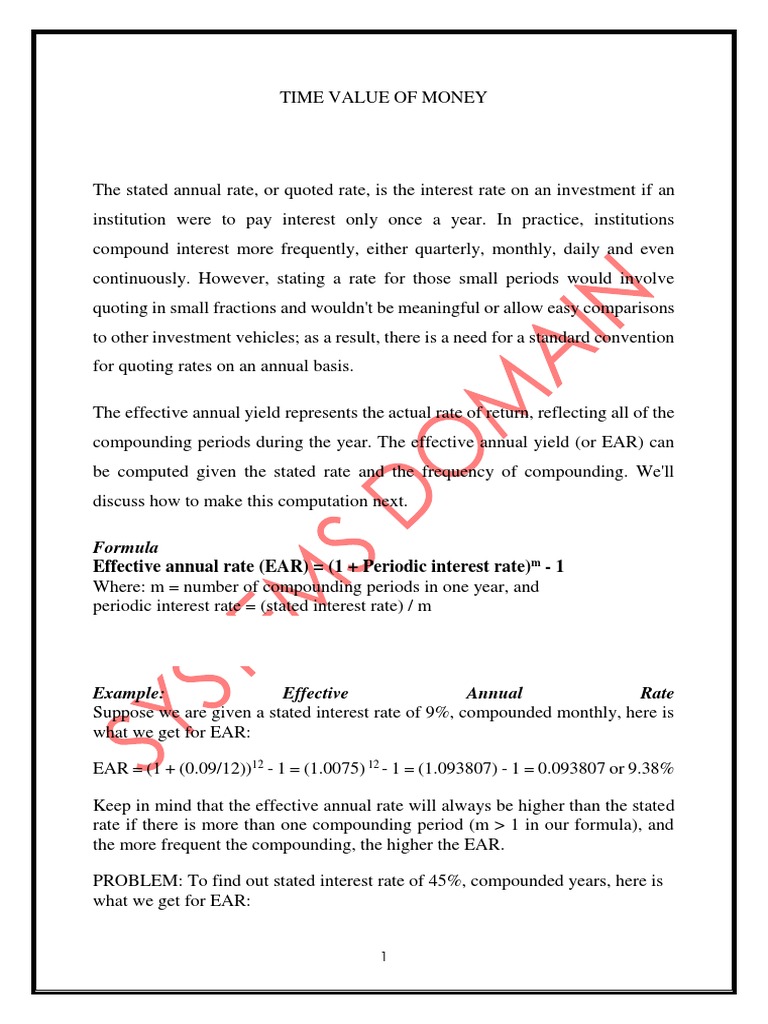 TVM Problems | PDF | Present Value | Compound Interest