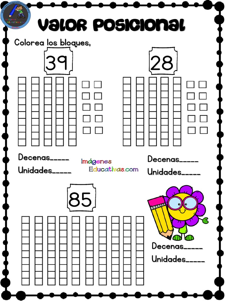 Actividades de Valor Posicional para Niños | PDF