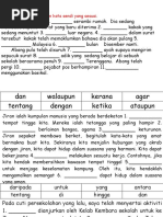 Latihan Tatabahasa Tema 1 BM SJKC Tahun 6 (Pembelajaran Kendiri) | PDF