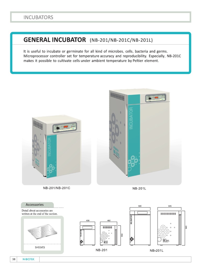 N Biotek General Incubator | PDF