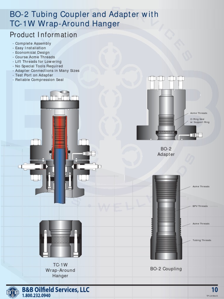BO 2 Tubing Coupler | PDF | Pipe (Fluid Conveyance) | Mechanical ...