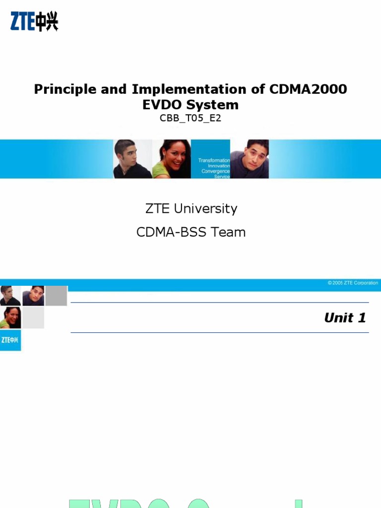 CDMA2000 EVDO System Guide | PDF | High Speed Packet Access ...
