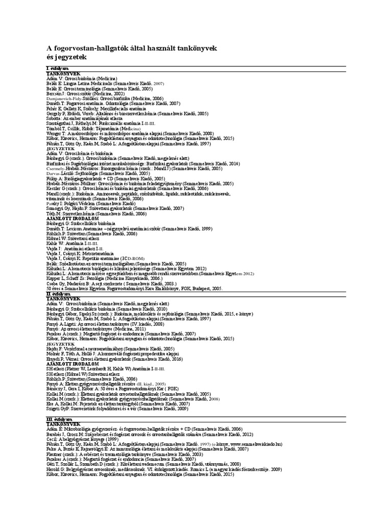 Tankönyvek Jegyzetek | PDF