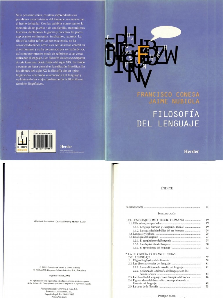 Filosofia Del Lenguaje | PDF