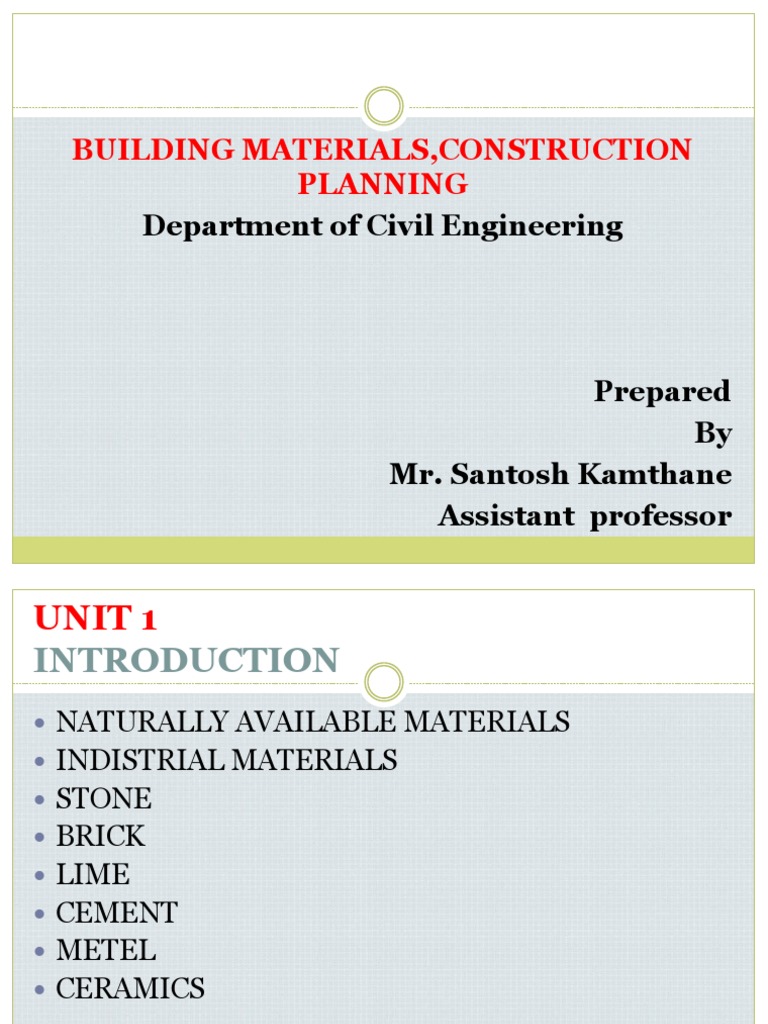 ConstructionMaterial.pdf | Mortar (Masonry) | Concrete