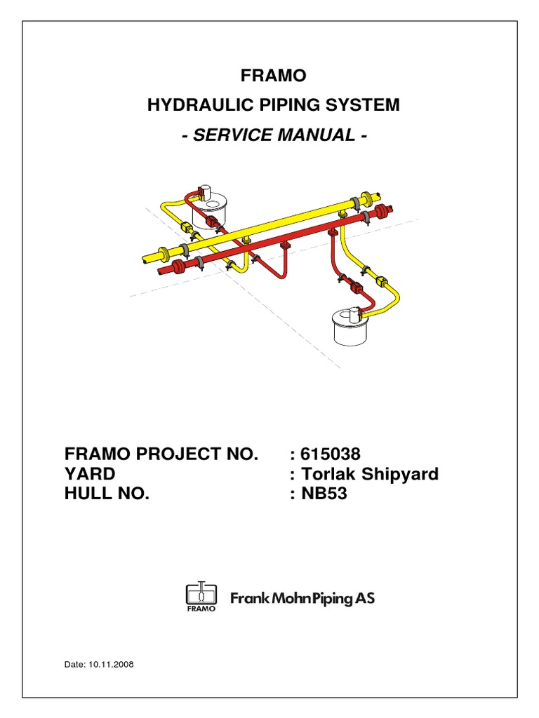 Framo Service Manual | PDF | Pipe (Fluid Conveyance) | Chemical Engineering