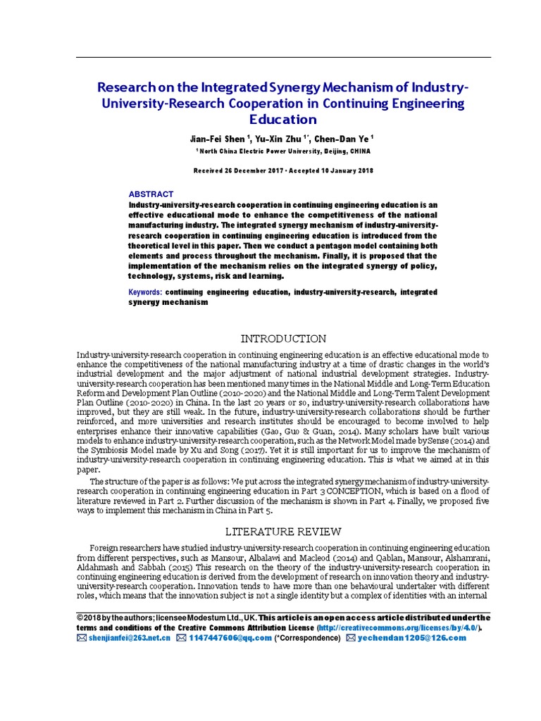 Draft Jurnal Internasional Pdf Innovation Cooperation