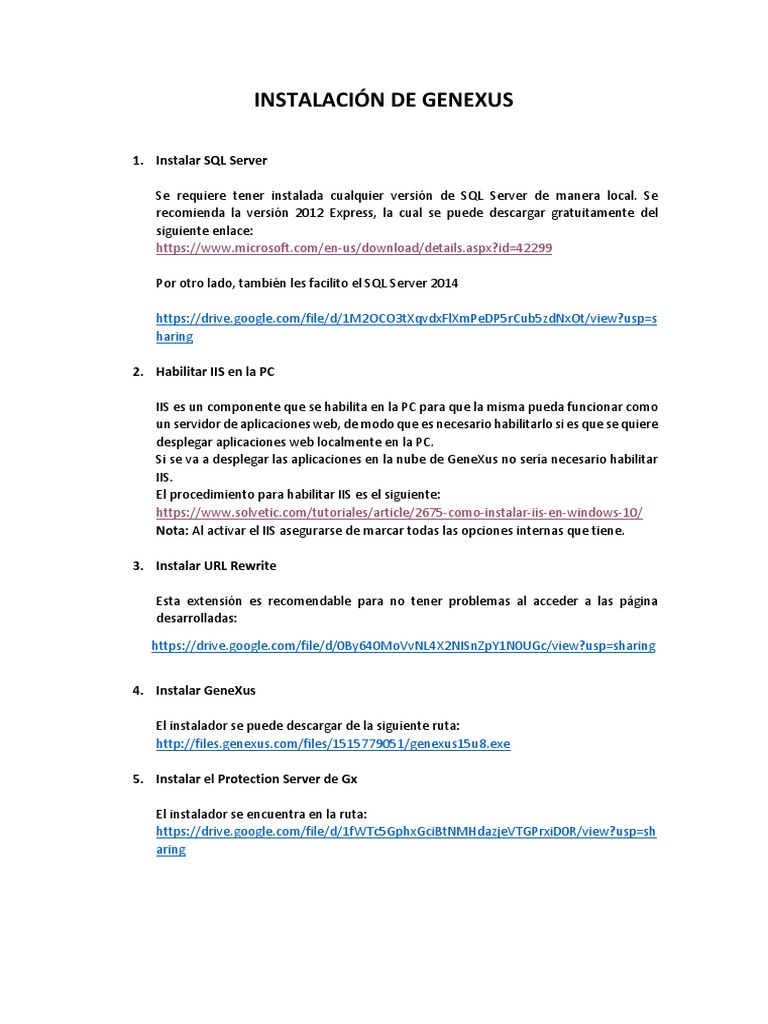 Instalación de Genexus | PDF | Android (sistema operativo) | Java ...