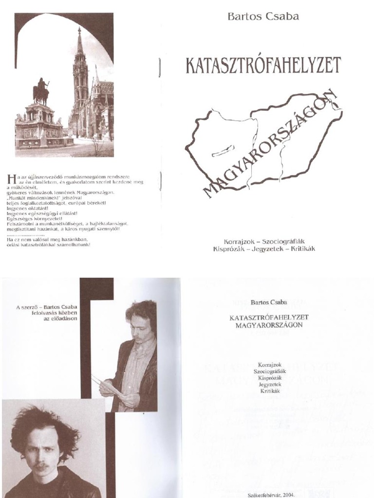 Bartos Csaba, Katasztrófahelyzet Magyarországon, 2004 | PDF