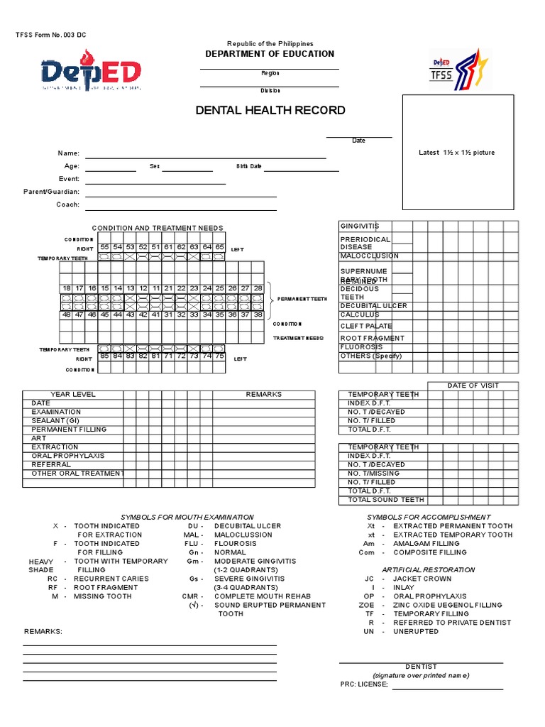 Dental Certificate 2010 Palaro | PDF | Human Tooth | Dentistry