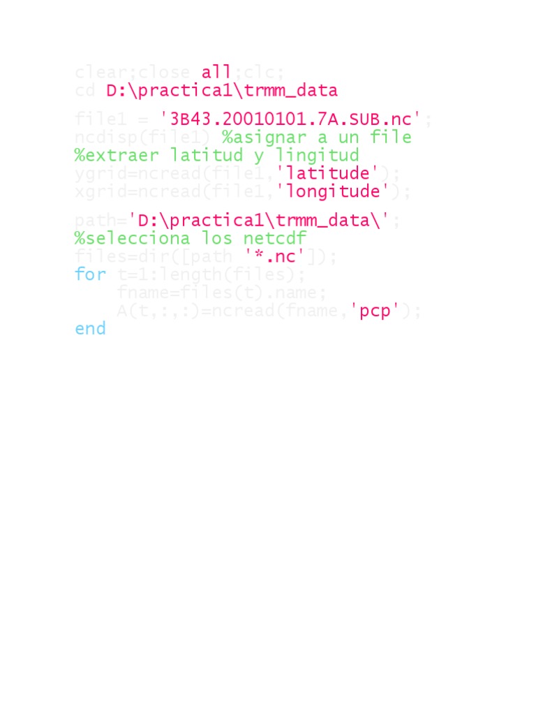 %asignar A Un File %extraer Latitud y Lingitud: All D:/practica1/trmm - Data '3B43.20010101.7A ...