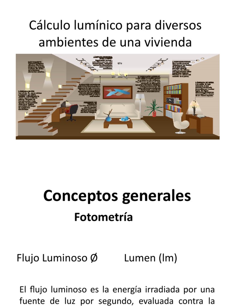 Calculo Luminico A | PDF | Encendiendo | Óptica