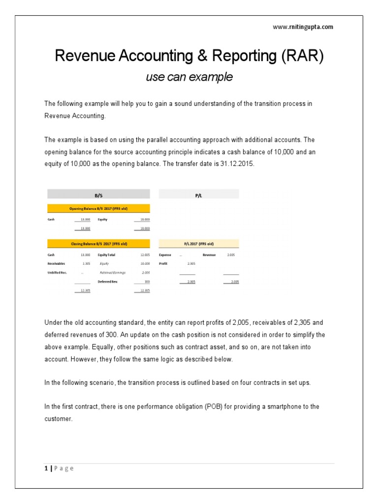 SAP RAR Use Case Scenarios04 08 | PDF | Debits And Credits | Accounting