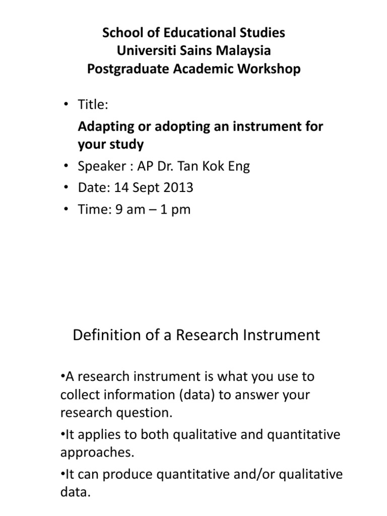 Adapt Adopt Instrument 1 | PDF | Cronbach's Alpha | Quantitative Research