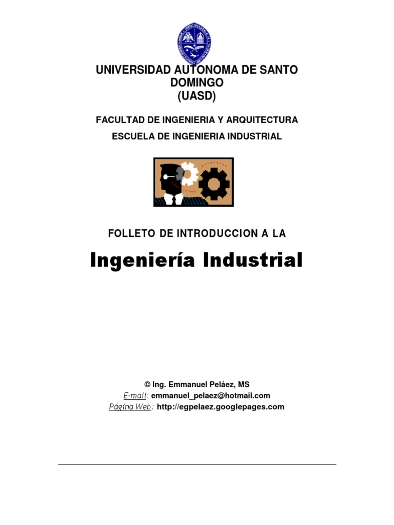 Manual Introduccion A La Ingenieria Industrial Pdf Ingeniería