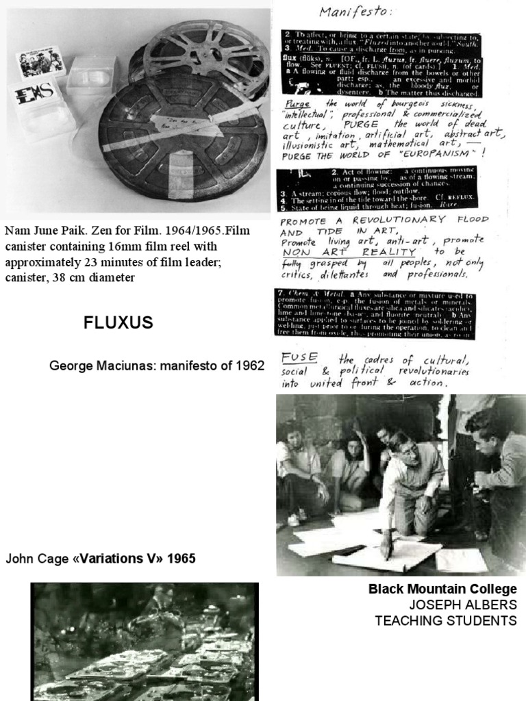 5 Fluxus Happening Performance Art | PDF | Style | Modernism