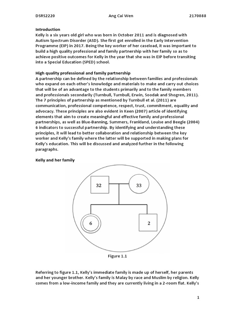 Ang Cai Wen | PDF | Individualized Education Program | Family