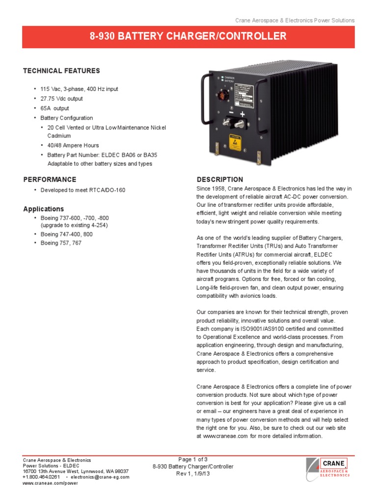 8 930 | PDF | Battery Charger | Battery (Electricity)