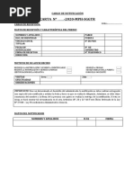 Modelo de Nota Interior Administrativa | PDF
