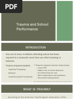 Trauma Fact Sheet | PDF