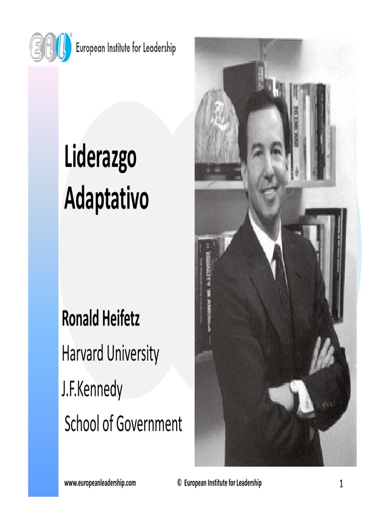 Liderazgo Adaptativo Heifetz PDF | PDF | Conflicto (proceso ...
