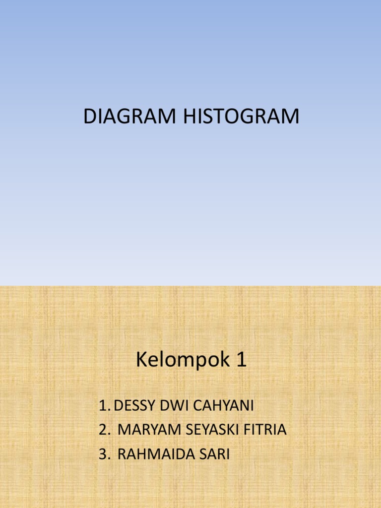 Diagram Histogram Pdf Metode Bahan Ajar