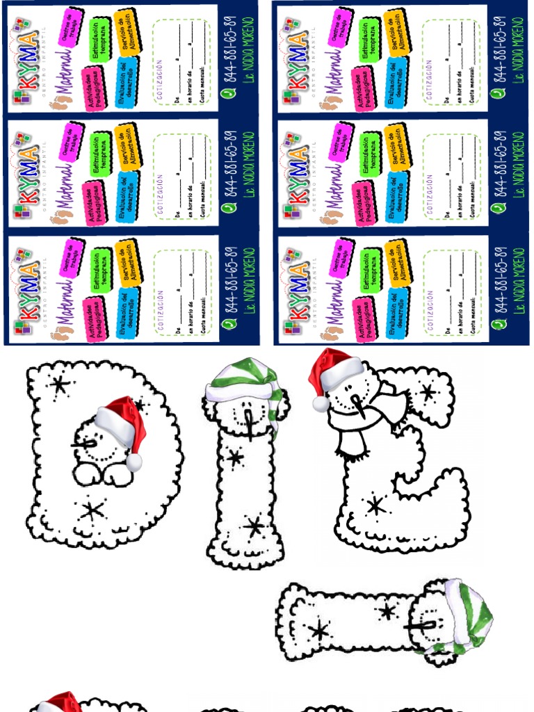 Letras Diciembre PDF | PDF