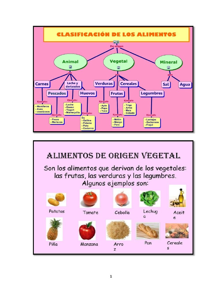 Alimentos de Origen Vegetal | PDF | Vegetales | Legumbre