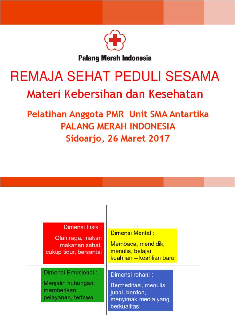 Remaja Sehat Peduli Sesama | PDF