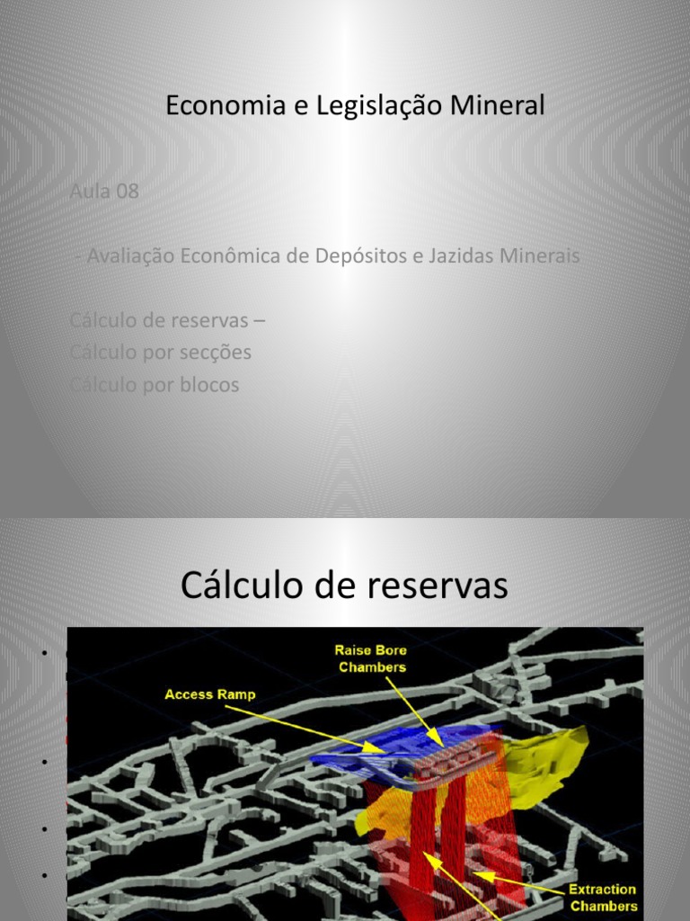 Aula 8 - Calculo de Reservas | PDF | Cálculo | Triângulo