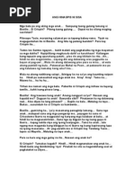 Monologue (Tagalog) | PDF