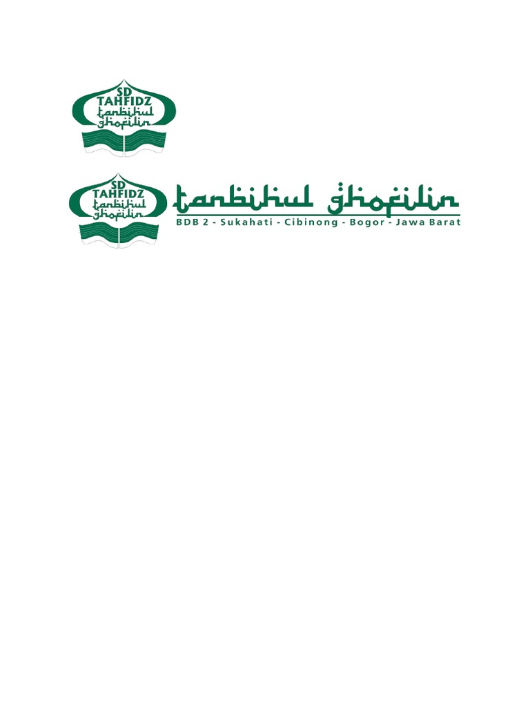 Logo SD Tanbihul Ghofilin | PDF
