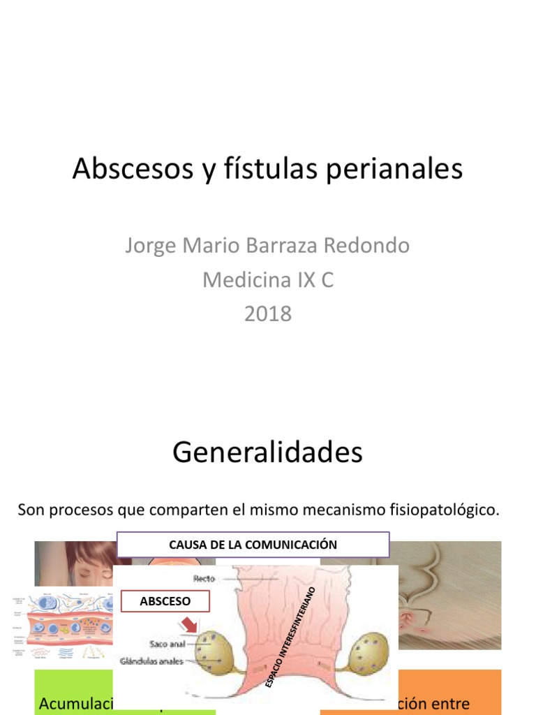 Abscesos y Fístulas Perianales FIN | PDF | Especialidades Medicas ...