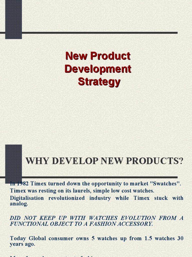 New Product Development Strategies Guide | PDF | Innovation | Business