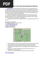 Modul Pelatihan Sketchup-1 | PDF