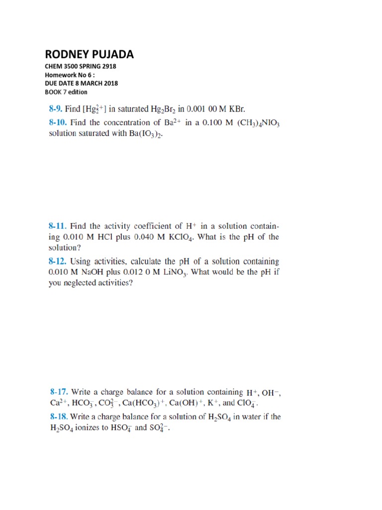 Homework 4 Quantitative | PDF