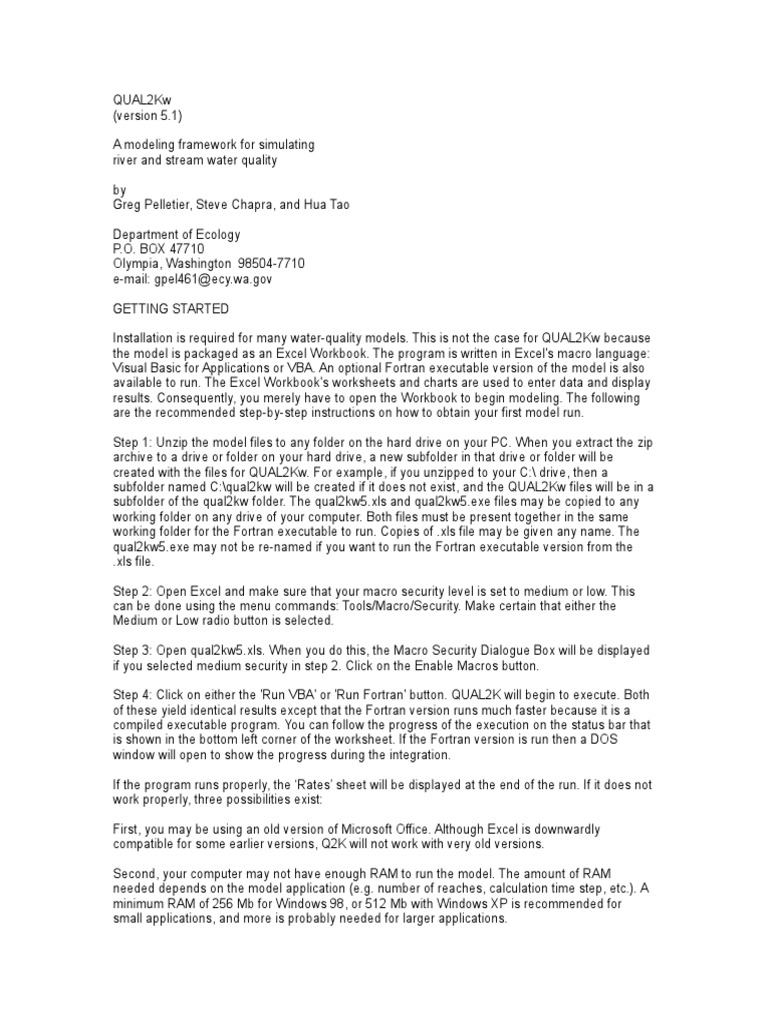 Readme | PDF | Microsoft Excel | Computing