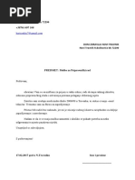 Kako Se Piše Žalba Ili Prigovor | PDF