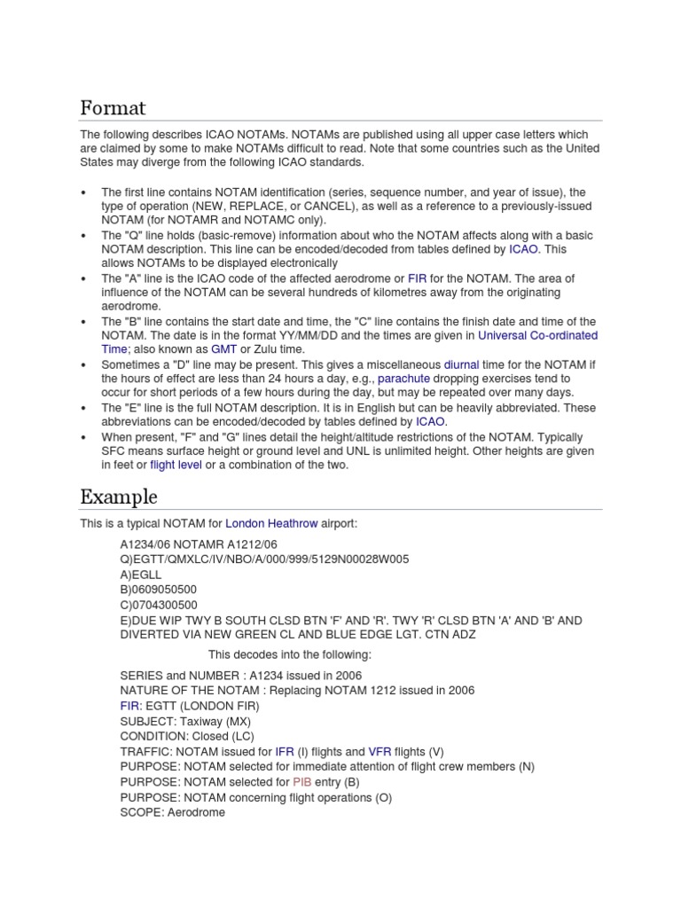 Format: Icao FIR | PDF | Airport | Air Traffic Control