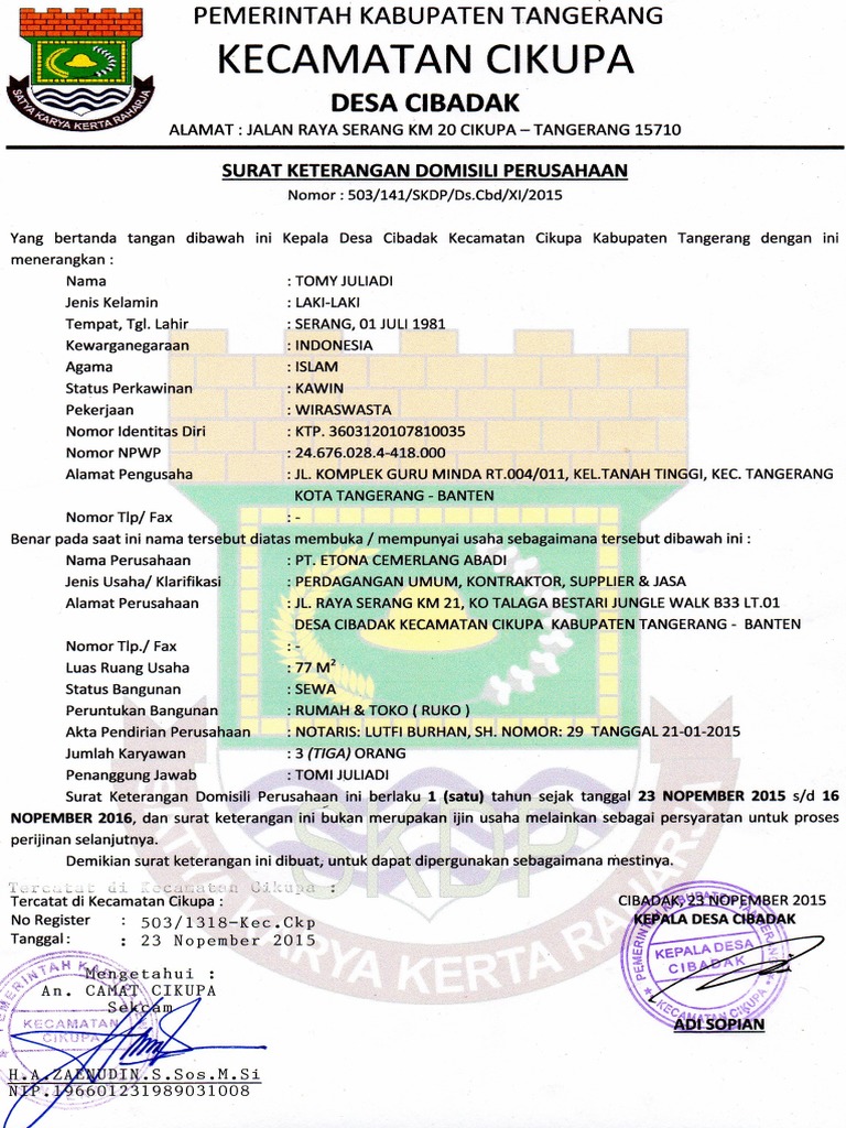 9 SKDU Operasional | PDF