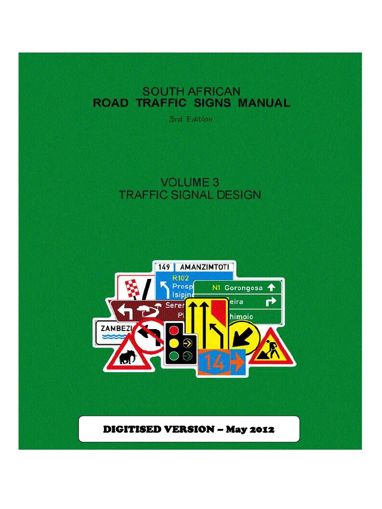 Sadc Traffic Signs - Volume 3 | PDF | Traffic | Traffic Light