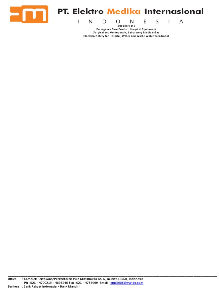 Kop Surat EMII | PDF