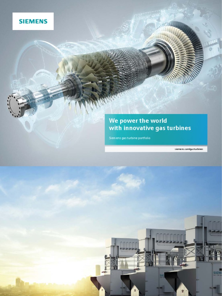 Gas Turbines Siemens | Gas Turbine | Natural Gas