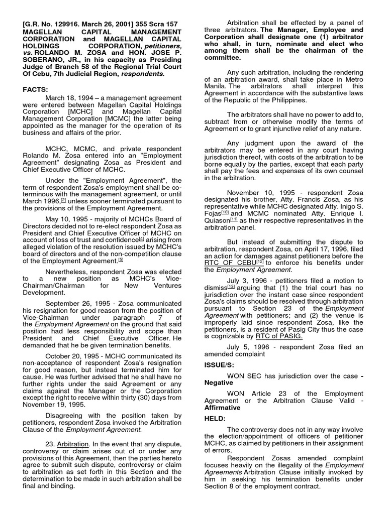 ADR R.A. 9285 Cases | PDF | Arbitration | Jurisdiction