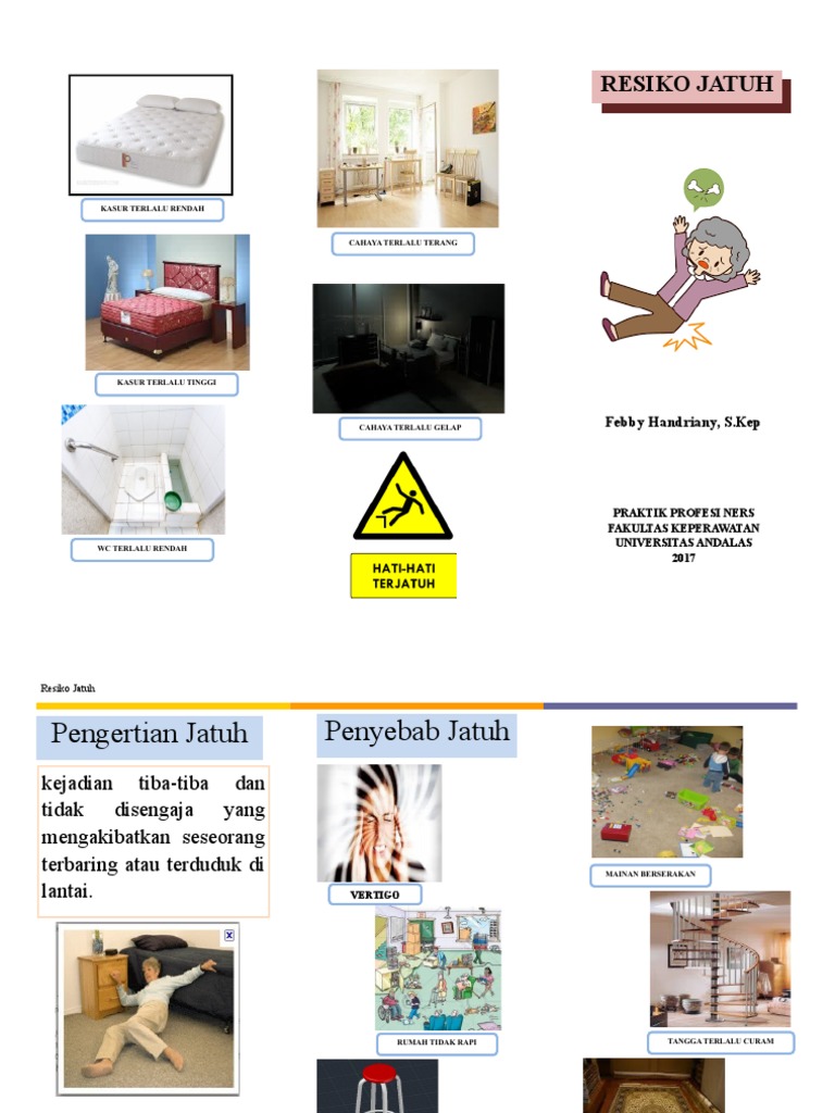 Leaflet Resiko Jatuh | PDF