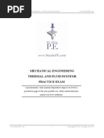 NCEES FE Mechanical Practice Exam | PDF