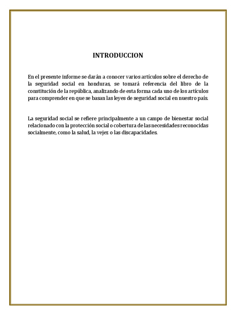 Derecho de La Seguridad Social Trabajo Dario Paredes | PDF | Seguro ...