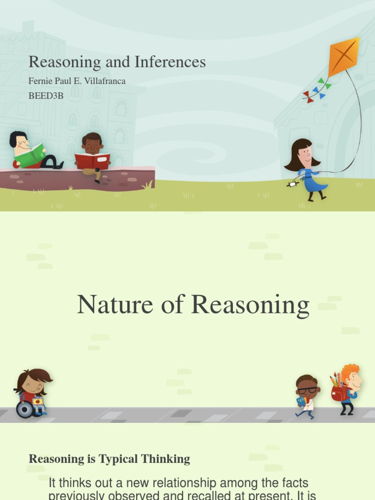 Reasoning and Inferences | PDF | Inference | Reason